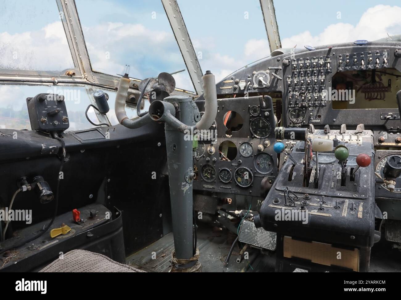 Abandoned soviet control hi-res stock photography and images - Alamy