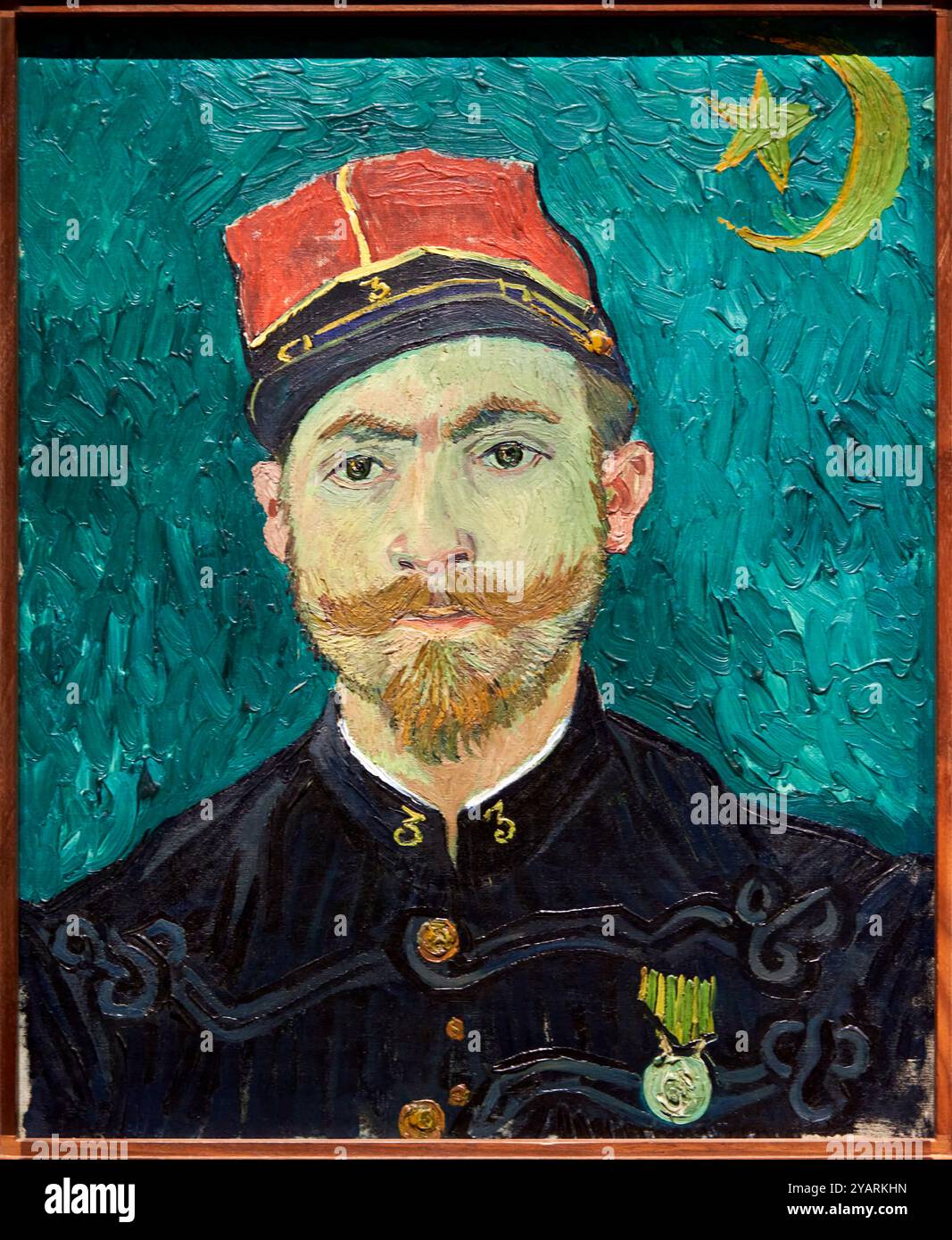 The Lover (Portrait of Lieutenant Milliet), 1888, Vincent Van Gogh ...