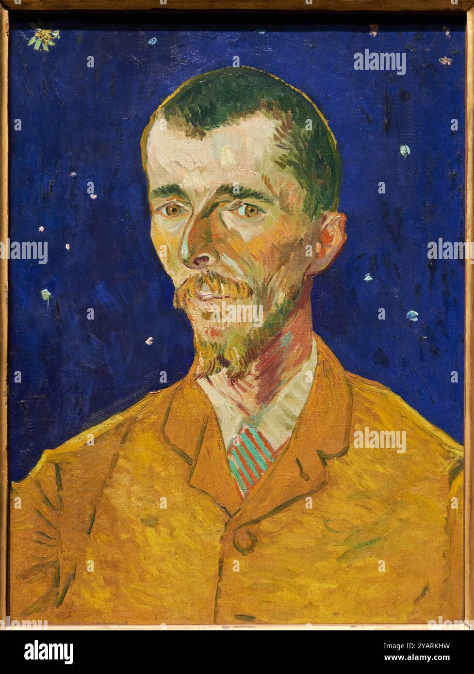 The Poet (Portrait of Eugène Boch), 1888, Vincent Van Gogh (1853-1890 ...