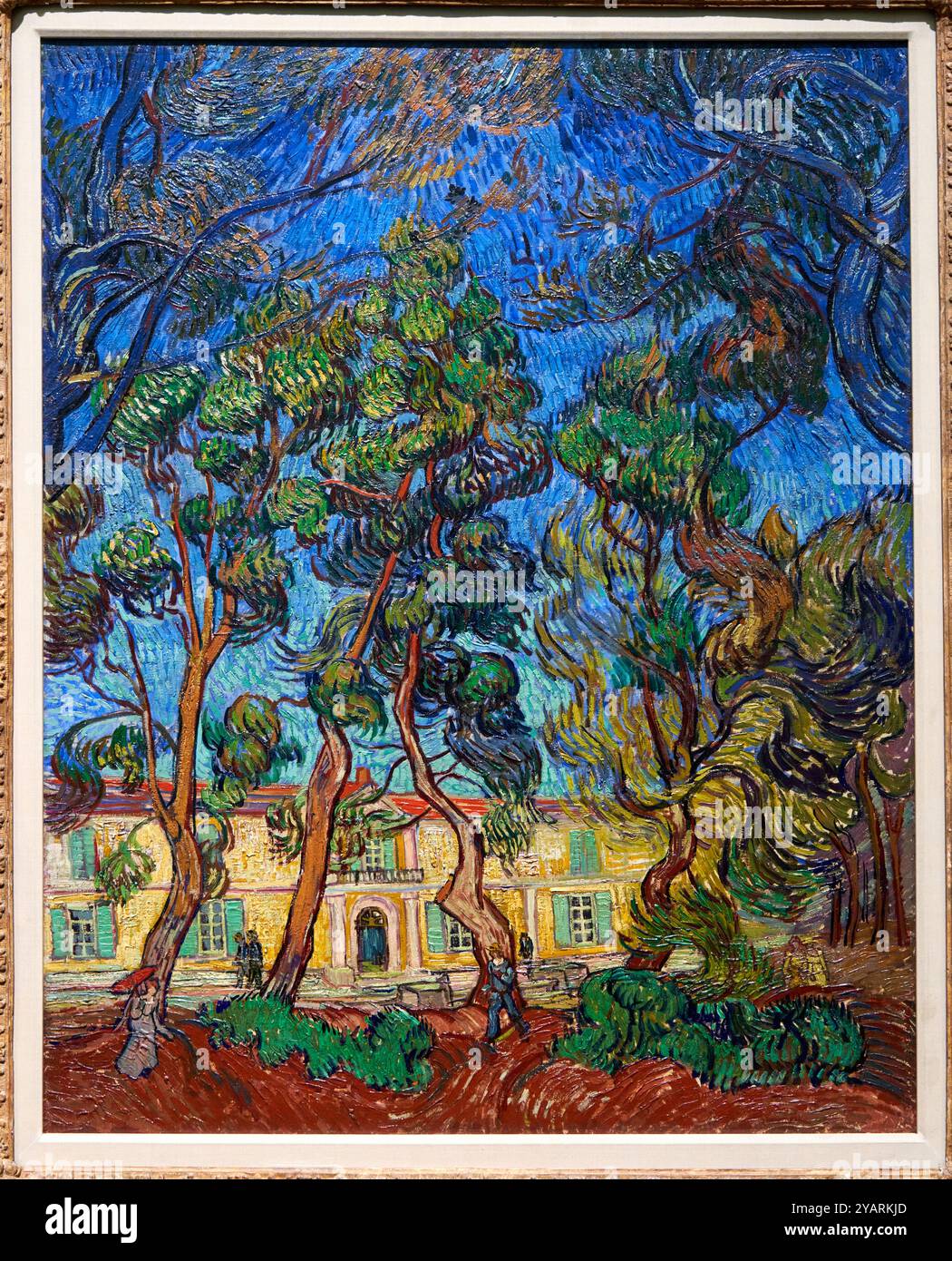 Hospital at Saint-Rémy, 1889, Vincent Van Gogh (1853-1890), Poets ...