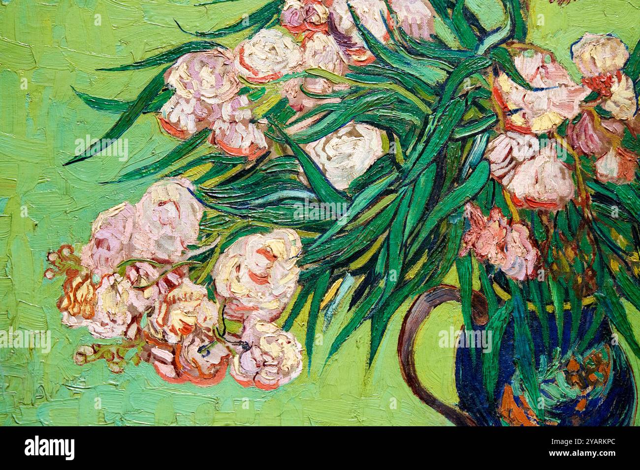Detail, Oleanders, 1888, Vincent Van Gogh (1853-1890), Poets & Lovers ...