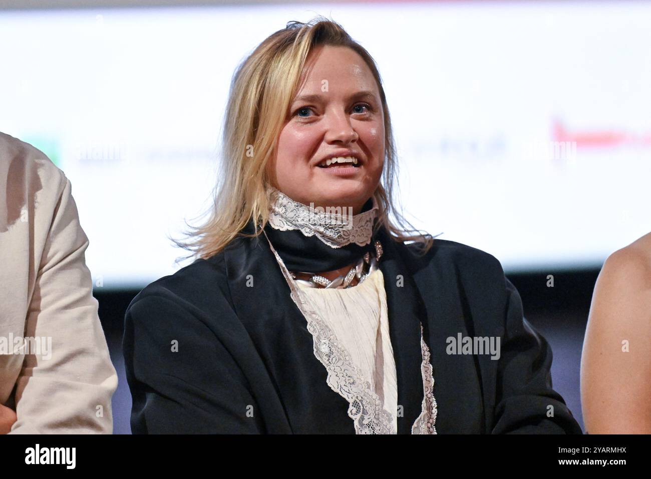Lyon, France. 15th Oct, 2024. Sara Forestier attending the premiere of ...