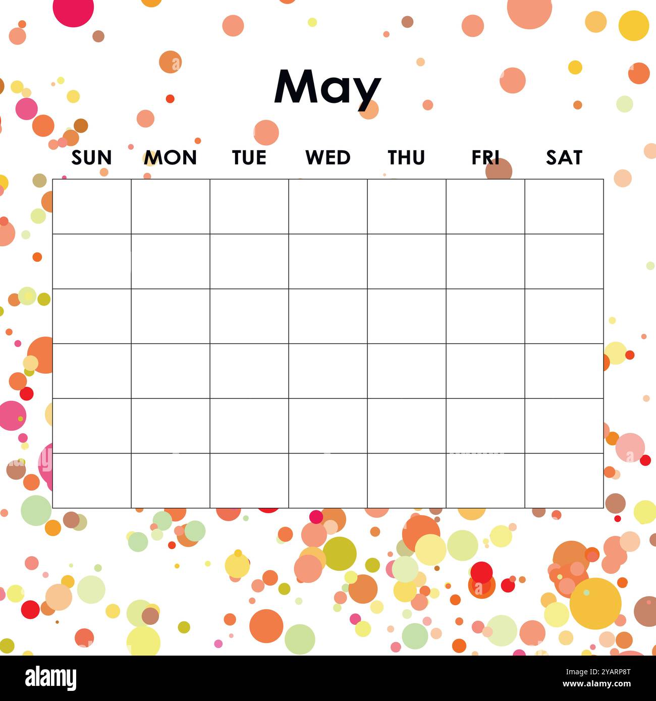 May. Calendar planner. Corporate week. Template layout, 12 months ...