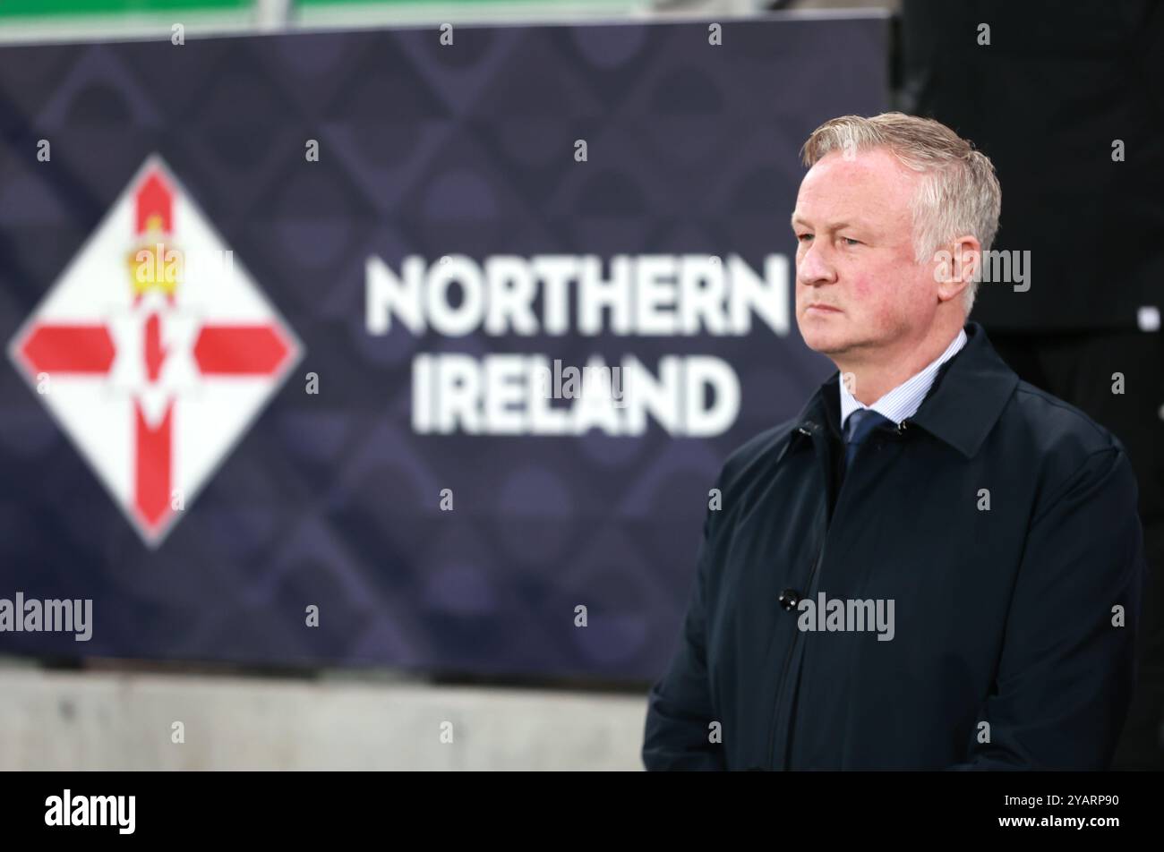Northern Ireland manager Michael O'Neill during the UEFA Nations League ...