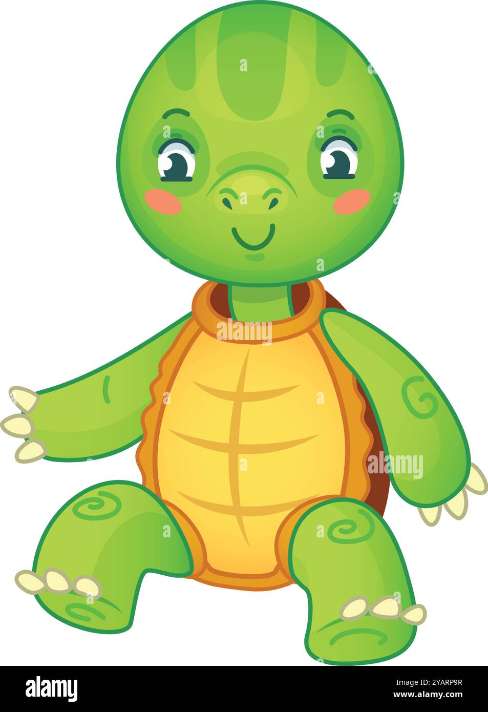 Turtle cartoon hi-res stock photography and images - Alamy