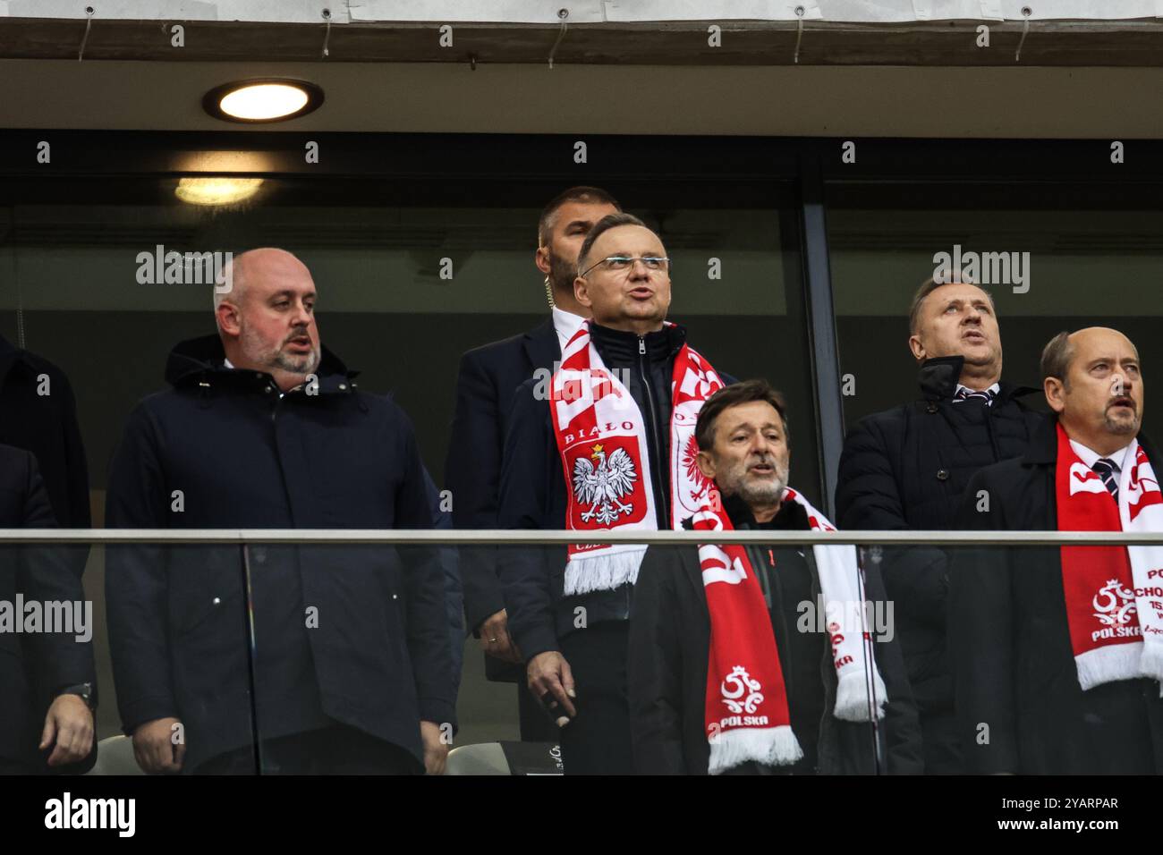 Warsaw, Poland. 15th Oct, 2024. football 2024 2025 UEFA Nations League ...