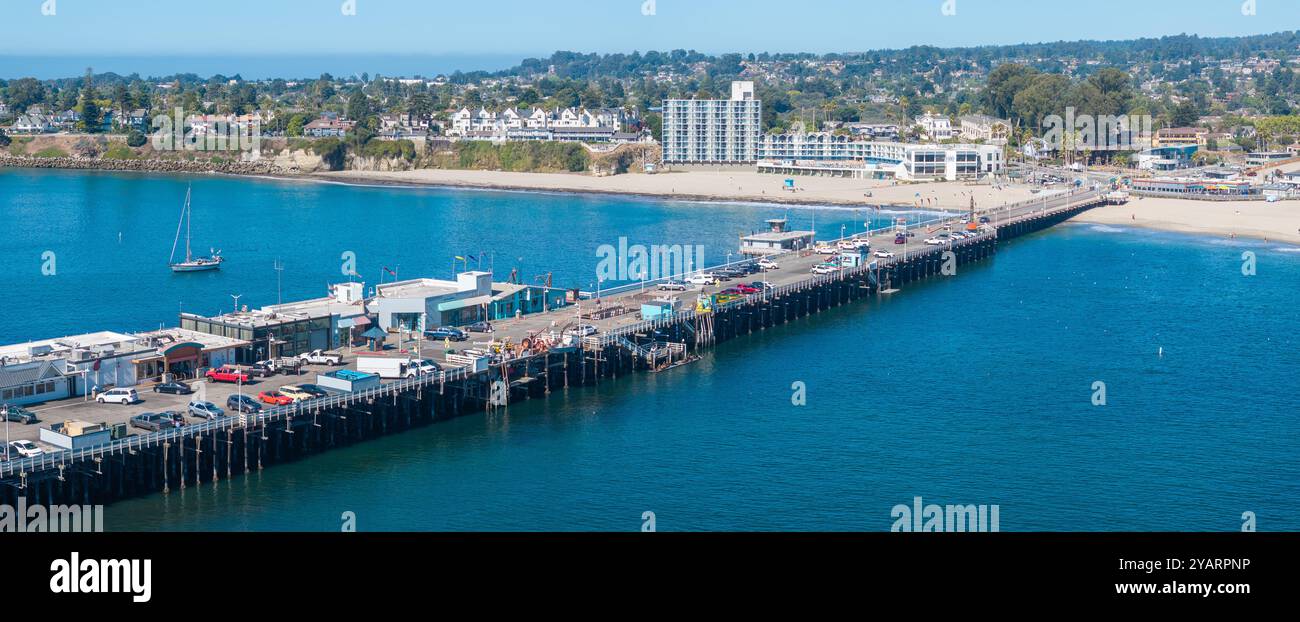 Aerial view santa cruz bay hi-res stock photography and images - Alamy