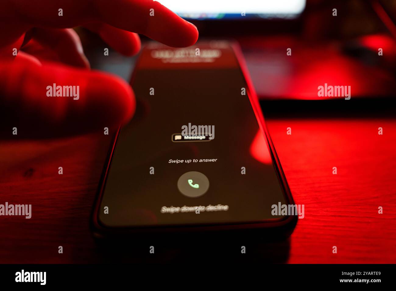 Telephone scammer hi-res stock photography and images - Alamy