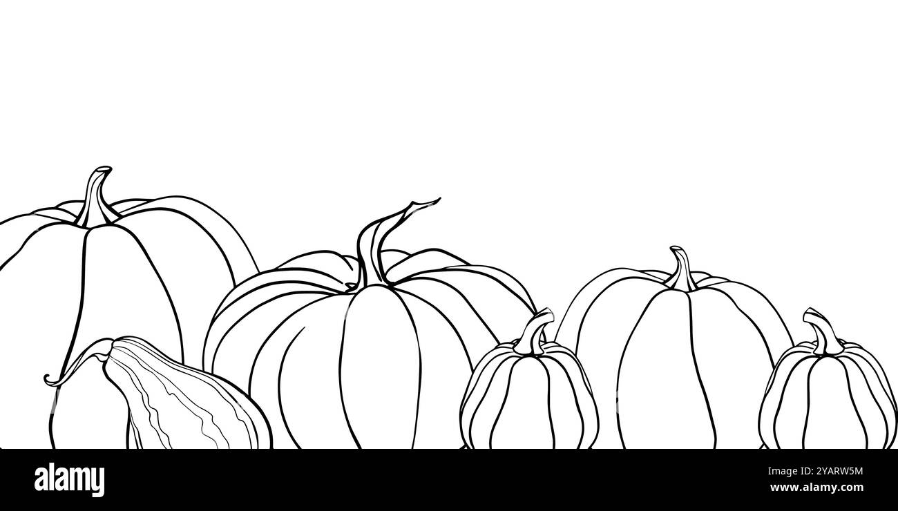 Hand painted pumpkins Black and White Stock Photos & Images - Alamy