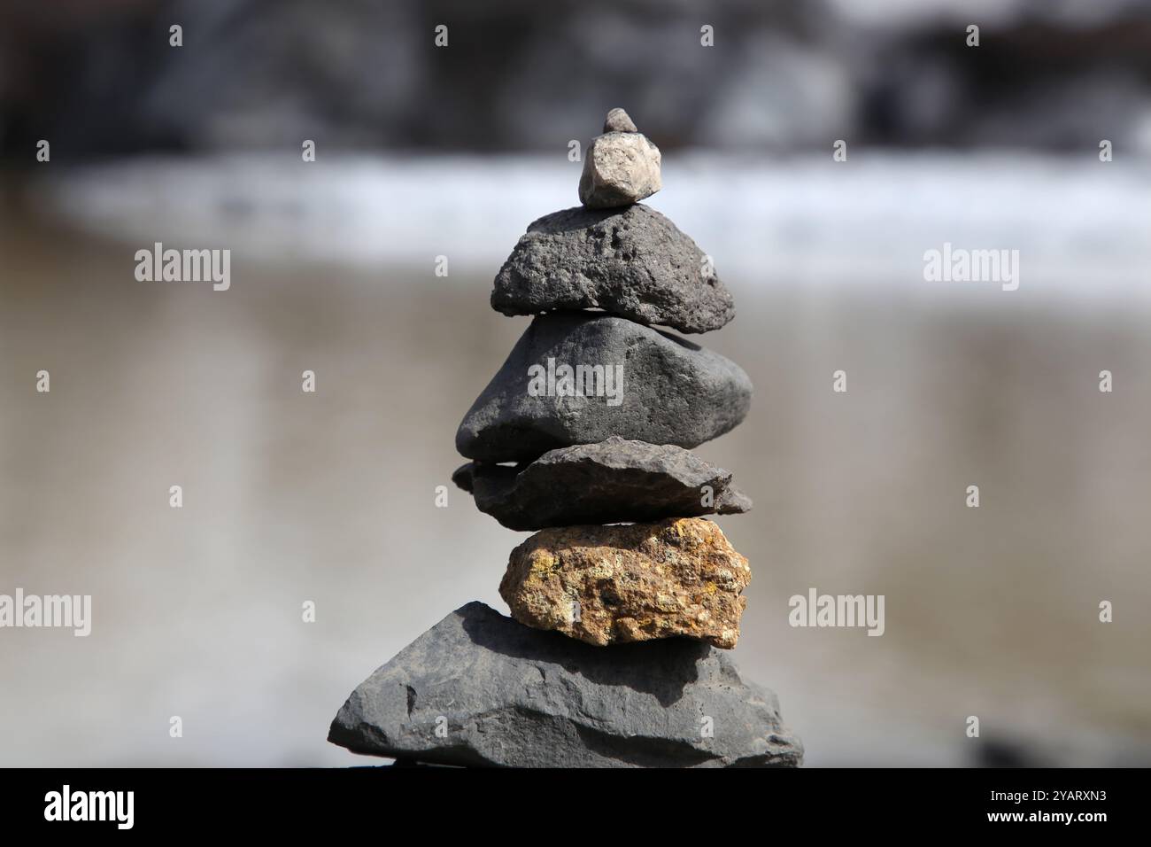 Landscape picture on Iceland, Svinafellsjokull, Glacial Lakes, Stone ...