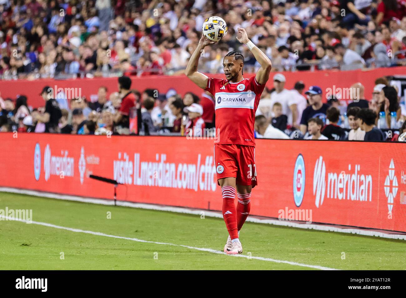 Chicago Fire's Ariel Lassiter #11 at Soldier Field in Chicago on Sept ...