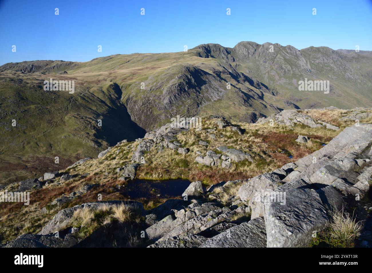 The Pikes and the valley Stock Photo - Alamy