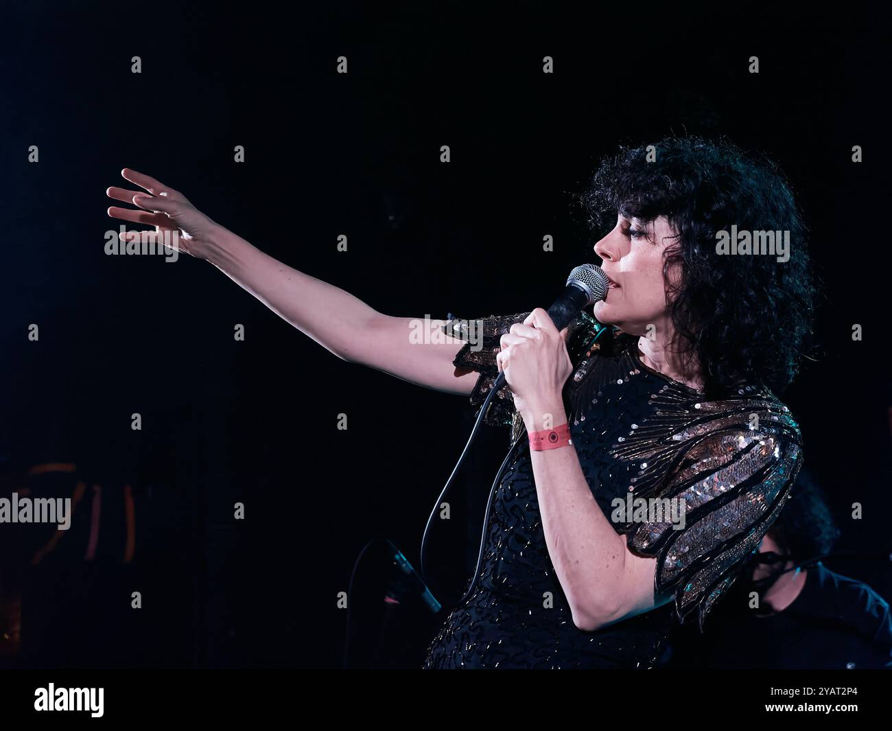 Gold Lake during their concert at La 2 Apolo, Barcelona, Spain. Photo ...