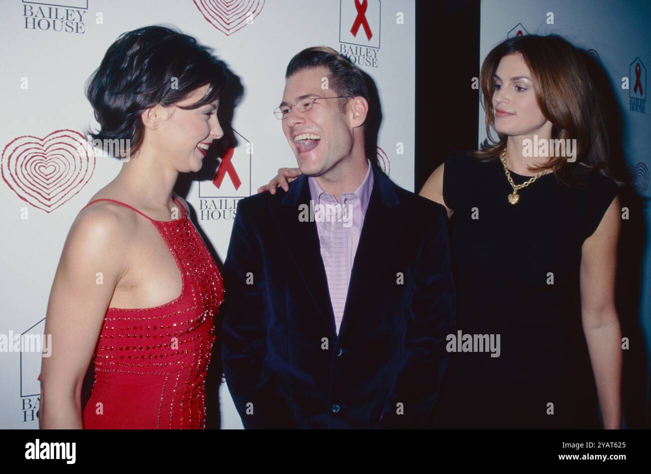 Ashley Judd, John Bartlett and Cindy Crawford attend the Bailey House ...