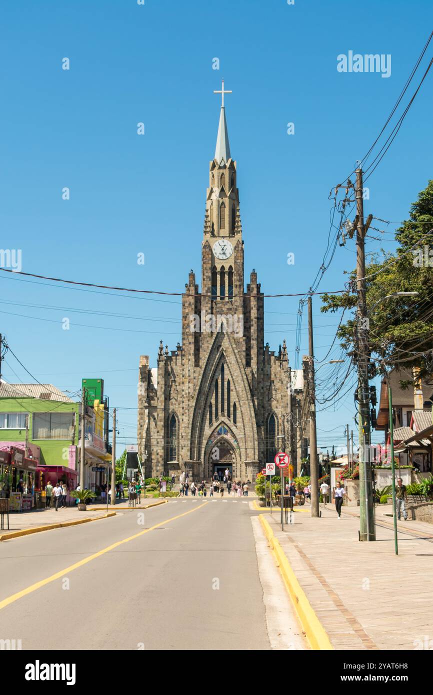 Canela, Brazil - October 15th 2024: Catedral de Pedra, famous stone ...