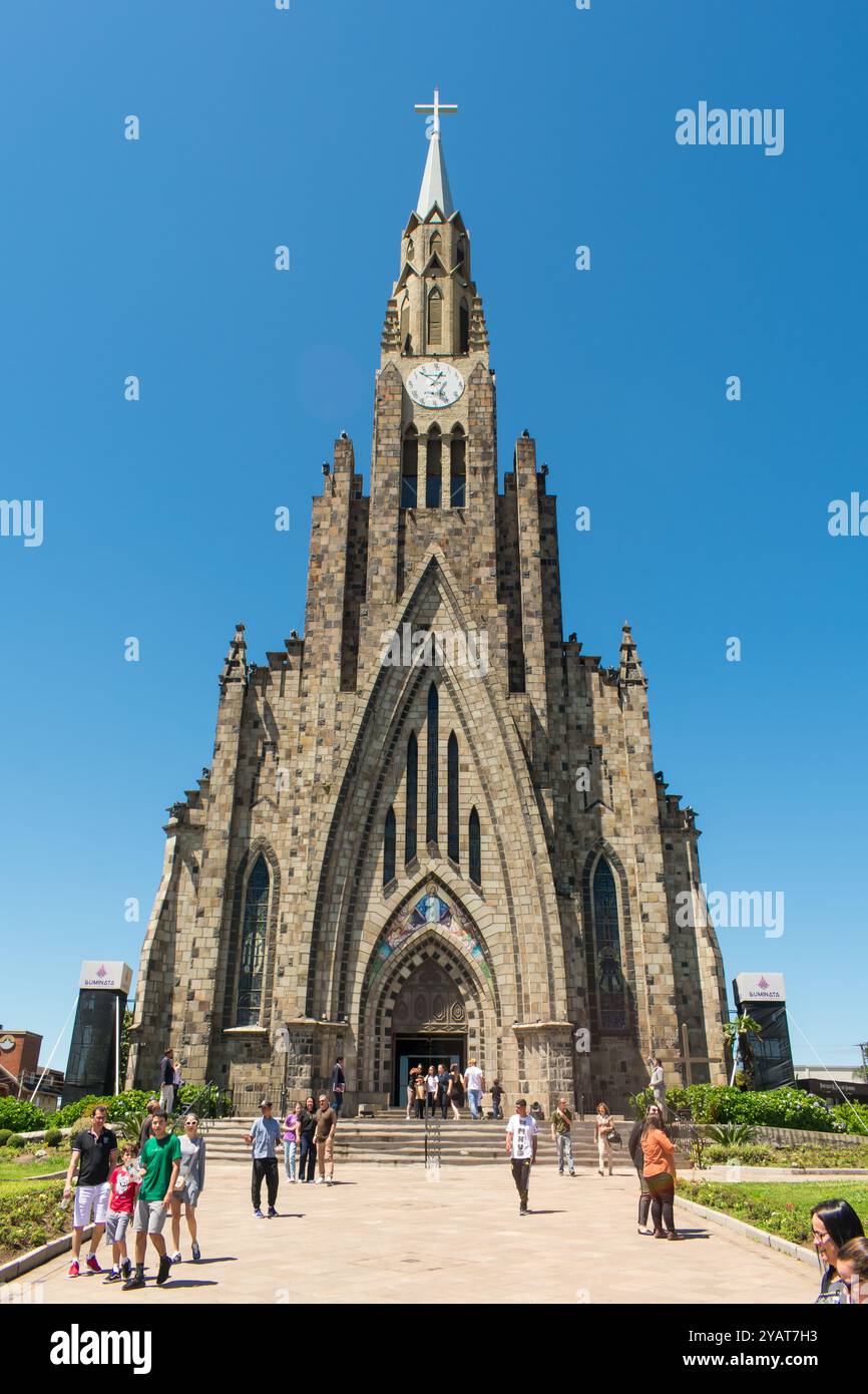 Canela, Brazil - October 15th 2024: Catedral de Pedra, famous stone ...
