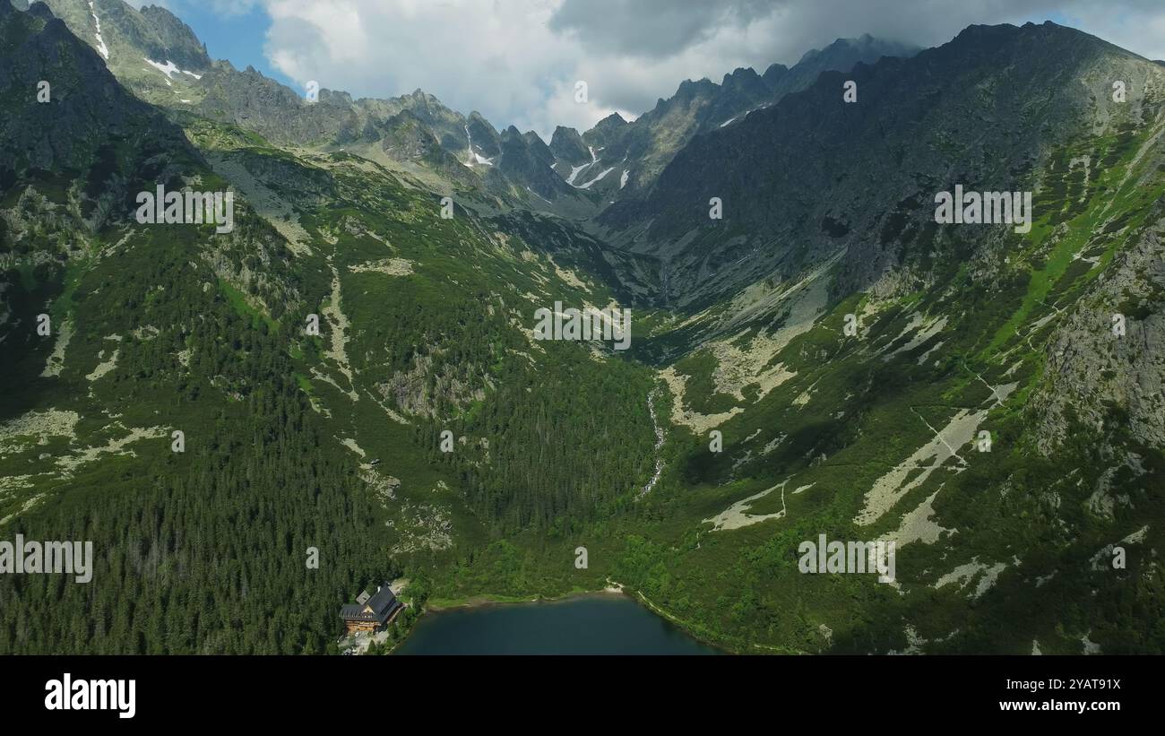 Poprad valley aerial hi-res stock photography and images - Alamy