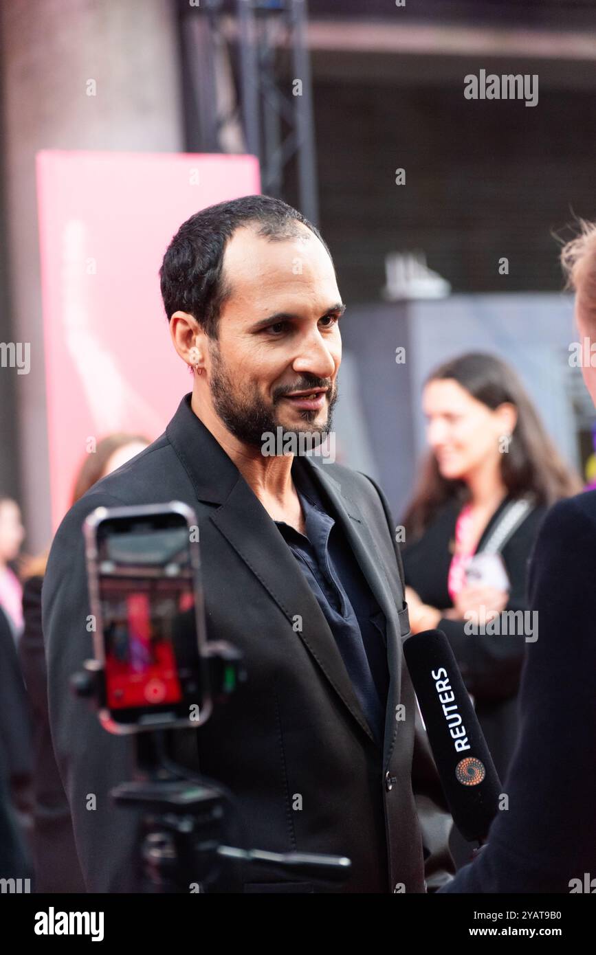 London, 15 October 2024, Director Ali Abassi arriving on the red carpet ...