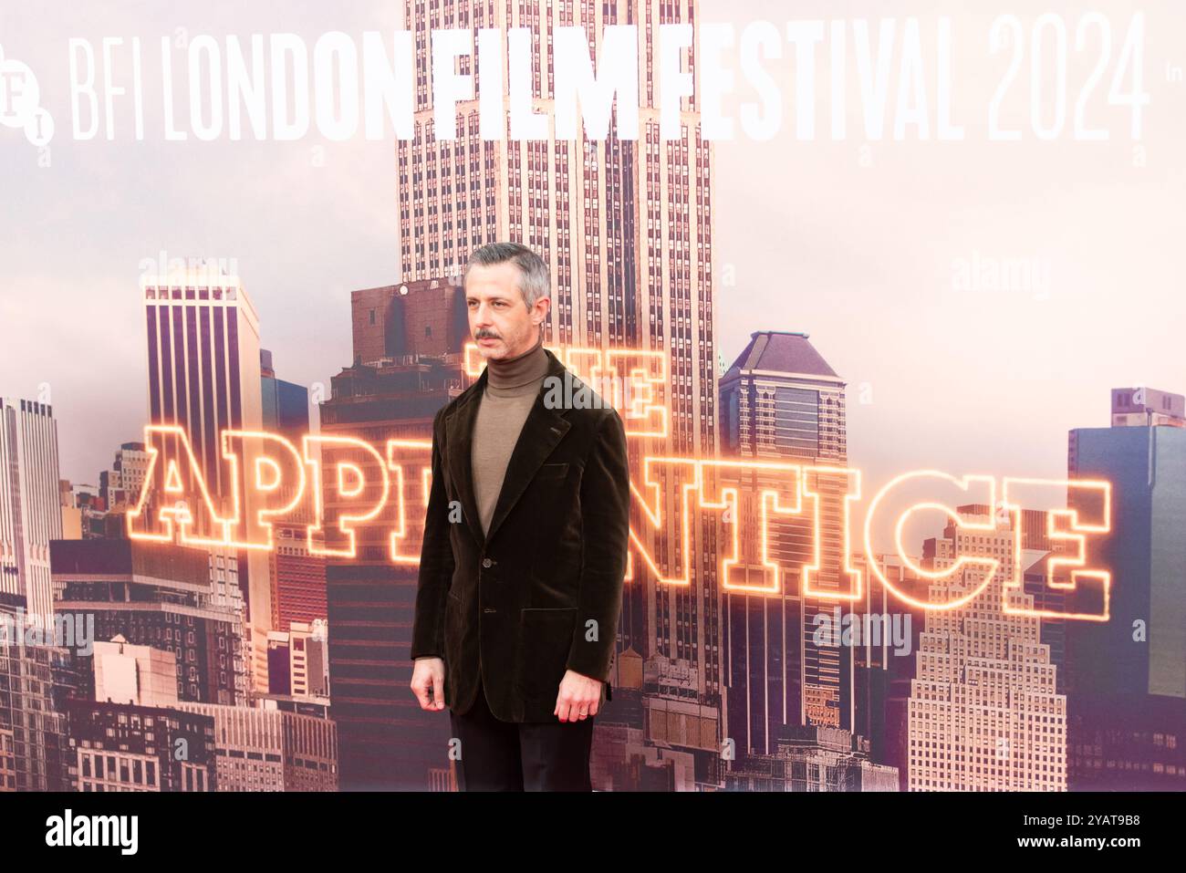 London, 15 October 2024, Jeremy Strong arriving on the red carpet for ...