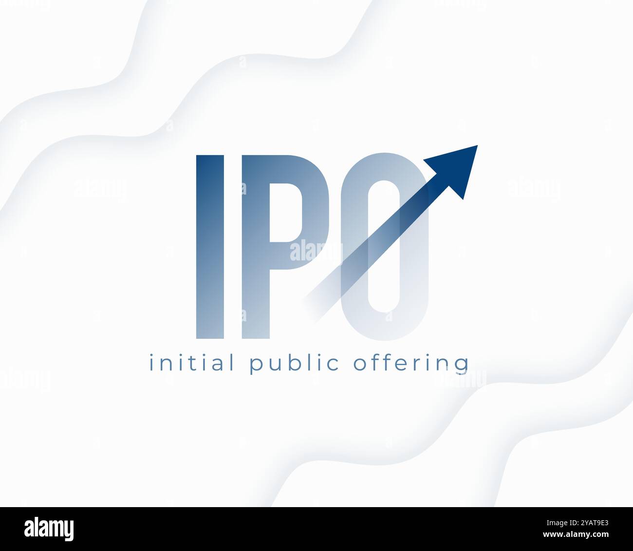 corporate ipo stock market background with growth arrow vector Stock Vector Image & Art - Alamy