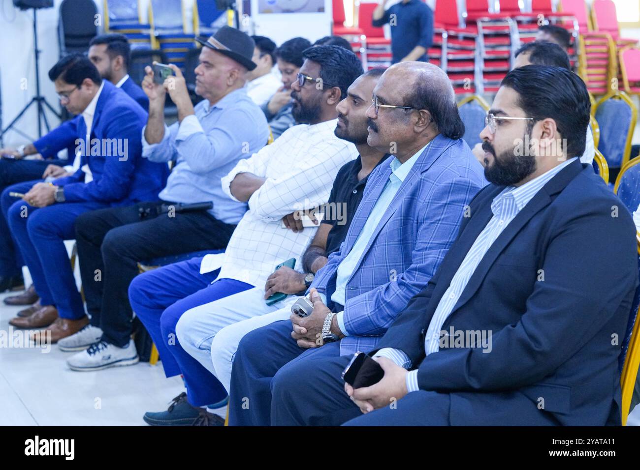 Guests at the Indian badminton legend Prakash Padukone in Qatar meet ...
