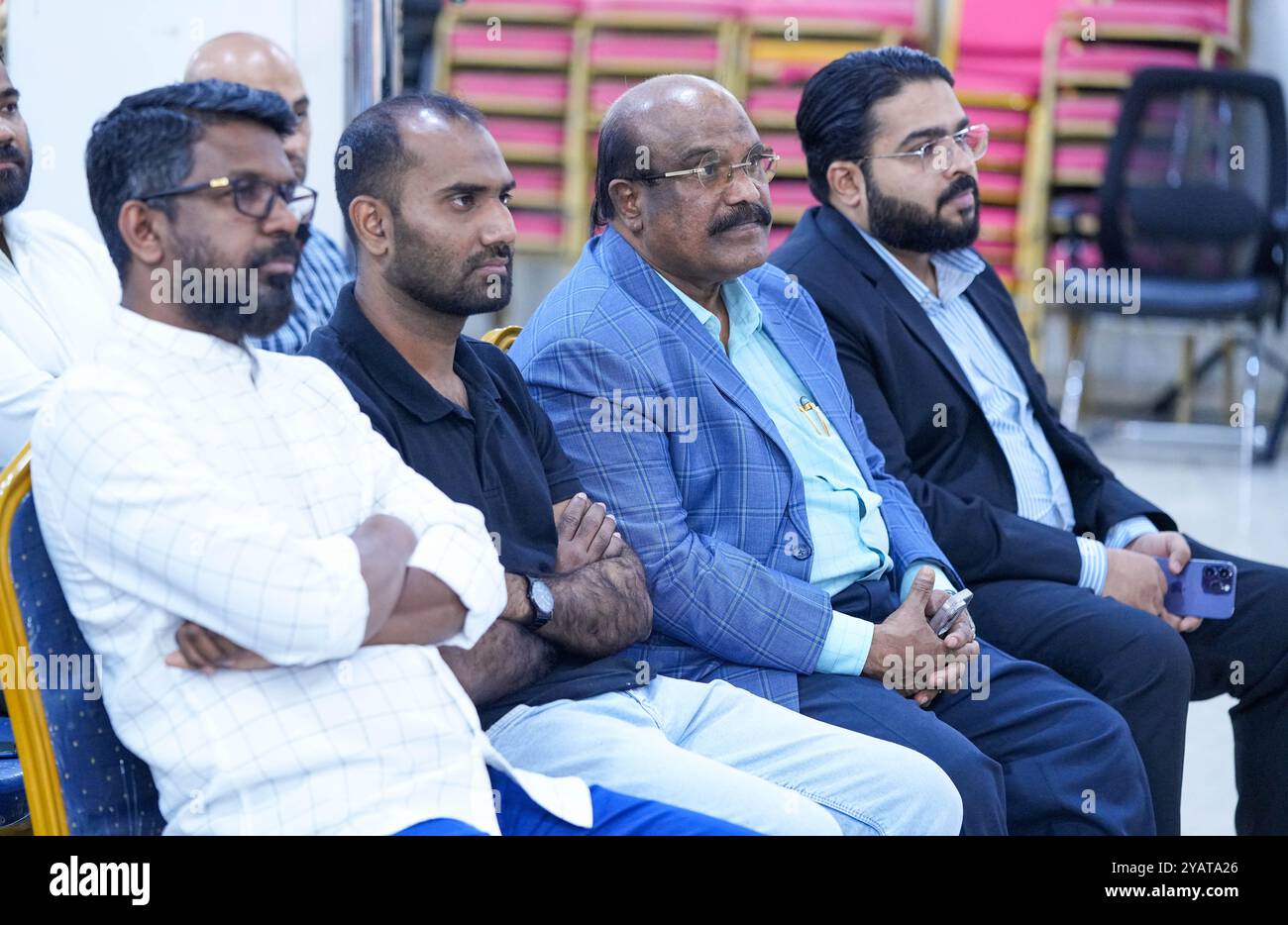 Guests at the Indian badminton legend Prakash Padukone in Qatar meet ...