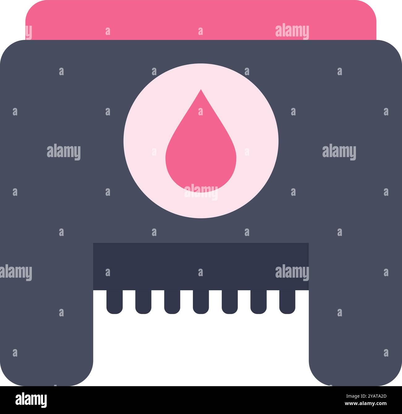 Color ink cartridge is presenting a full ink level and is ready to be ...