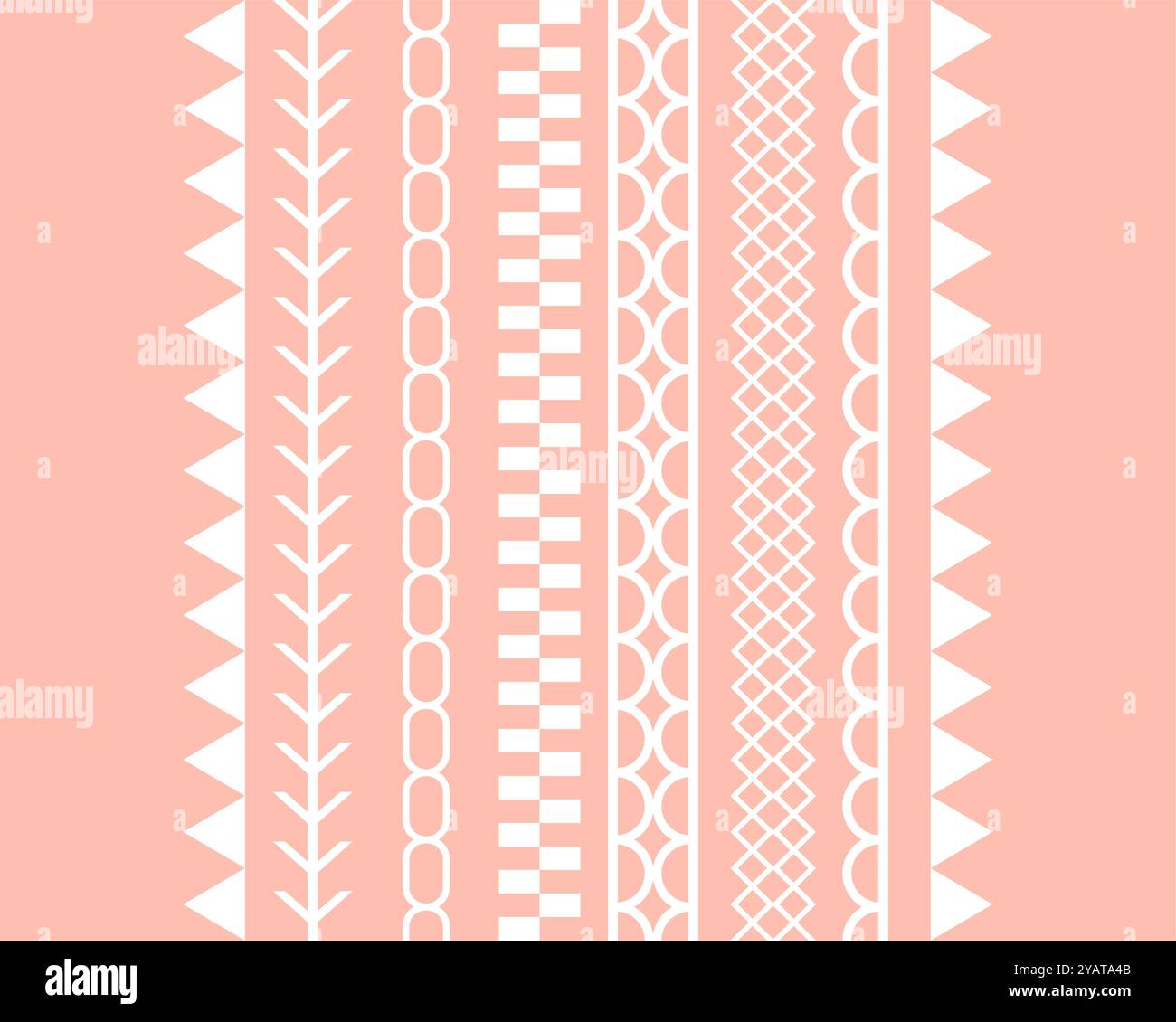 handmade pack of lace pattern border background design vector Stock ...