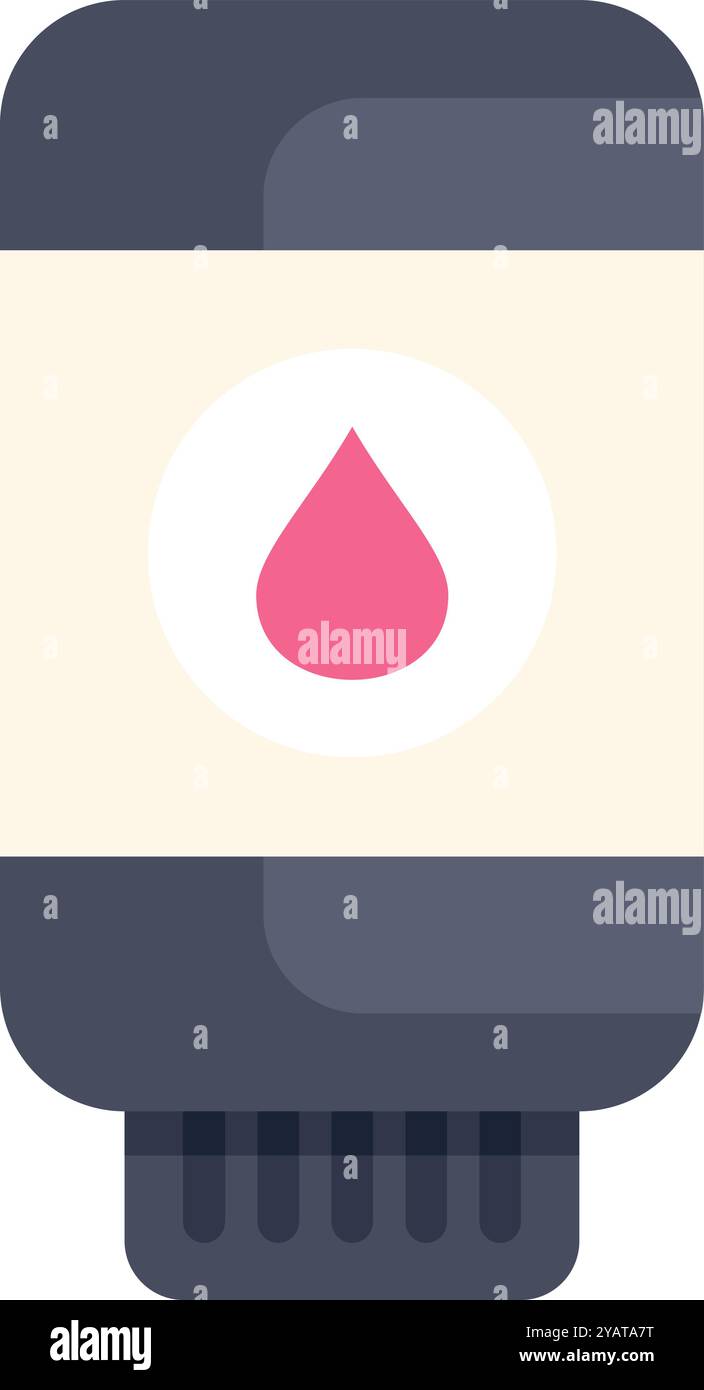 Ink cartridge showing ink level for printing important documents at the ...