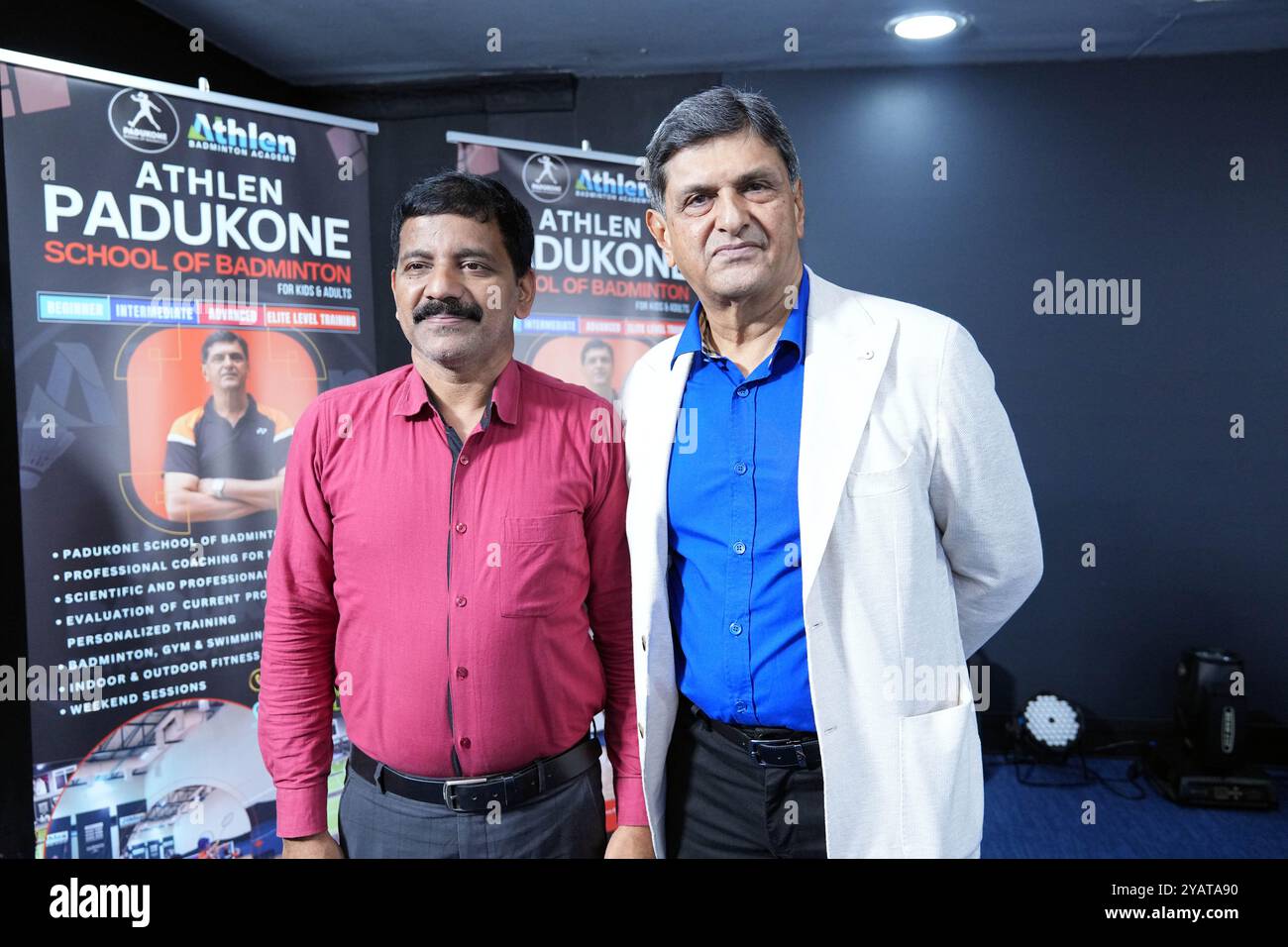 Indian badminton legend Prakash Padukone in Qatar during the Padukone ...