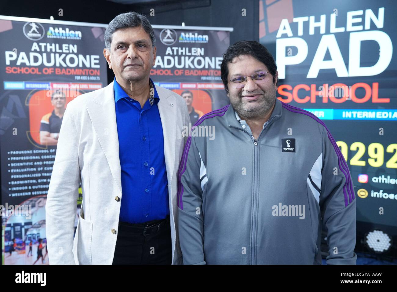Indian badminton legend Prakash Padukone in Qatar during the Padukone ...
