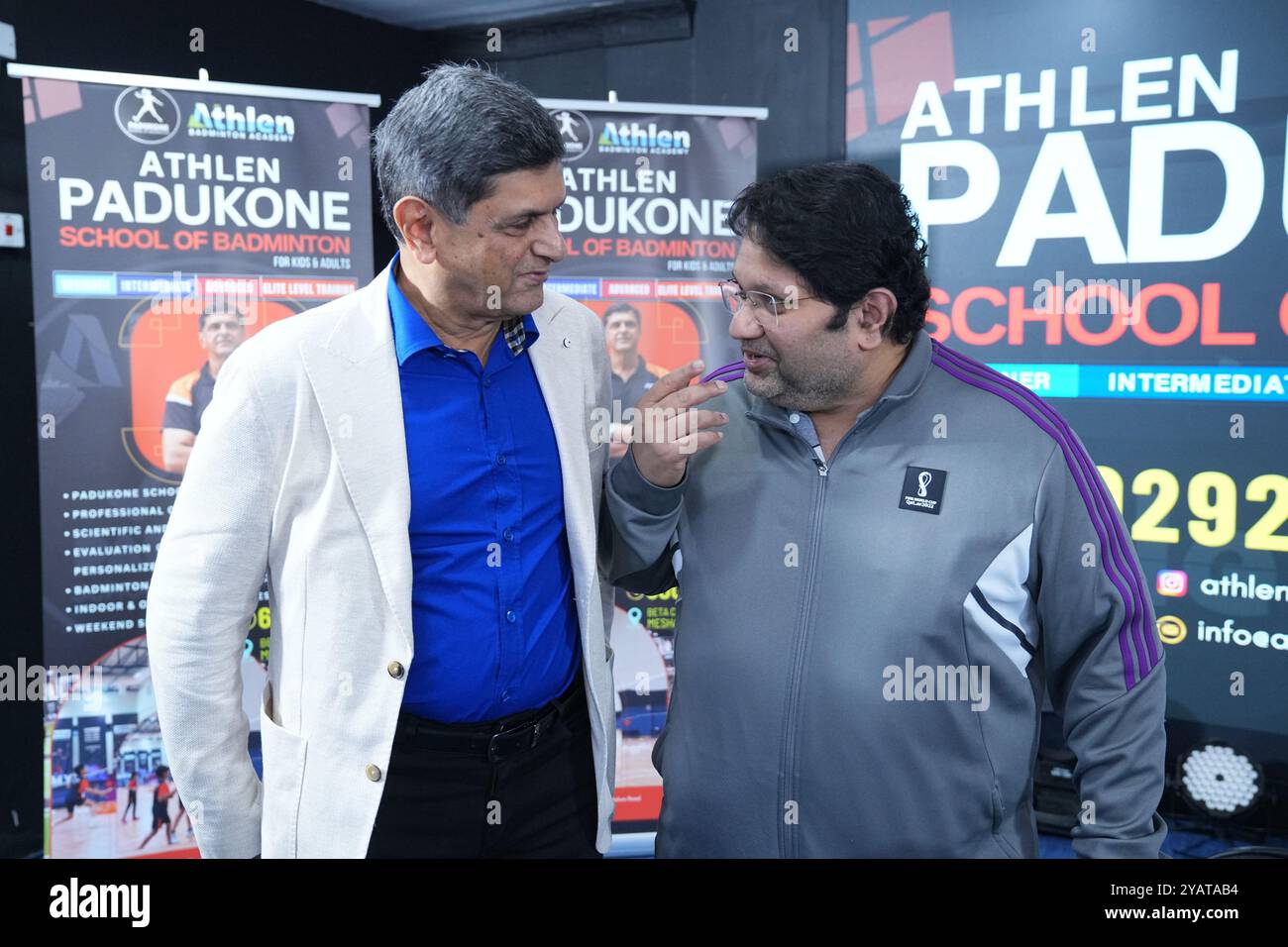 Indian badminton legend Prakash Padukone in Qatar during the Padukone ...