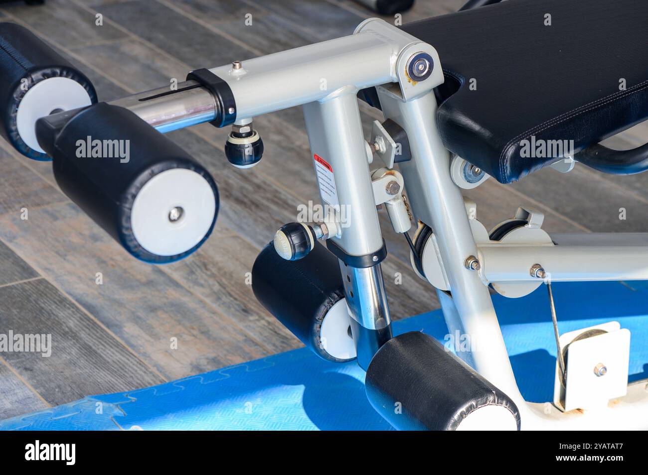 A sleek gym machine captures attention with its carefully engineered ...