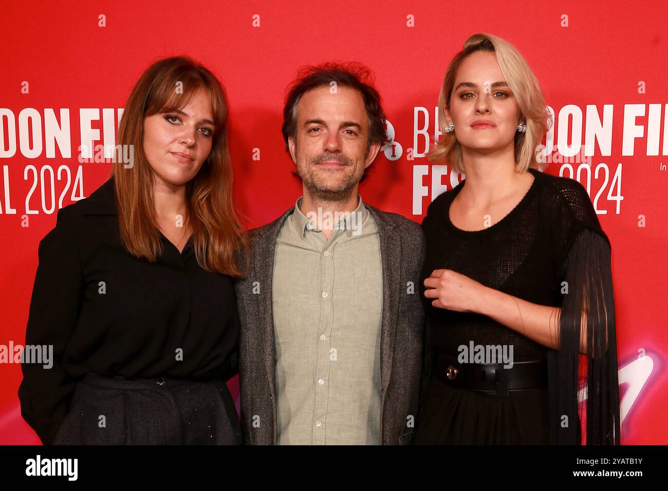 Sanda Codreanu, Pierre Guyard and Noémie Merlant attend the BFI London ...