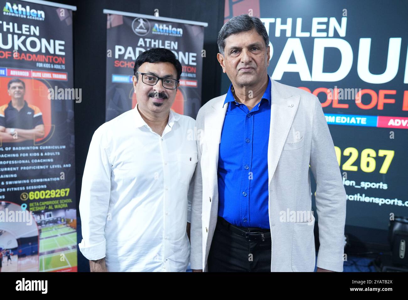 Indian badminton legend Prakash Padukone in Qatar during the Padukone ...