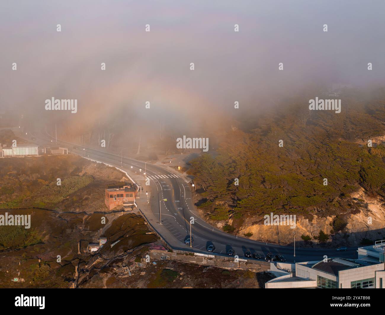 Foggy terrain texture hi-res stock photography and images - Alamy