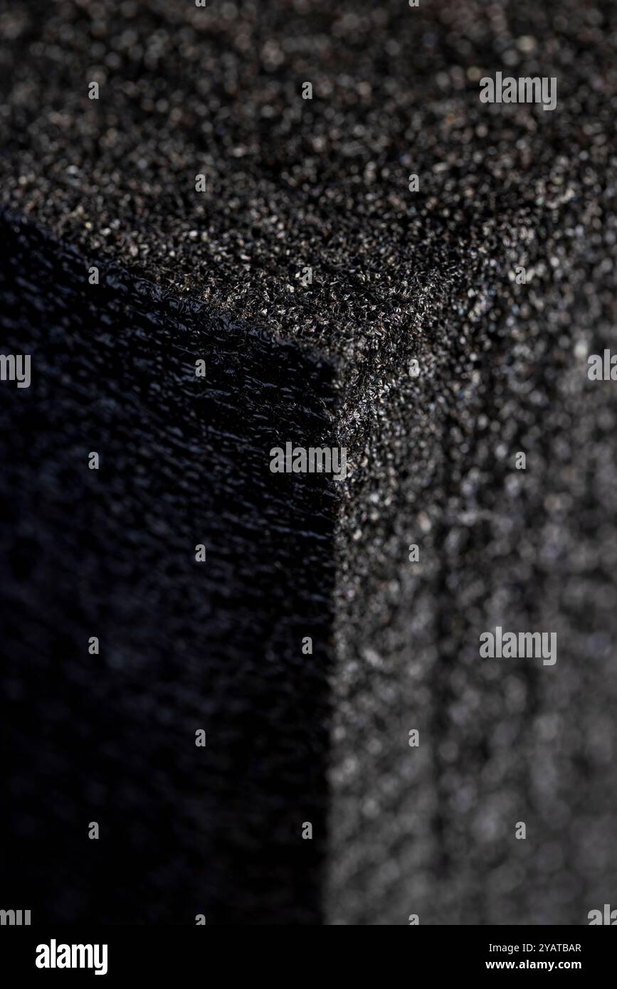 black foam for insulation and packaging of goods, black foam material ...