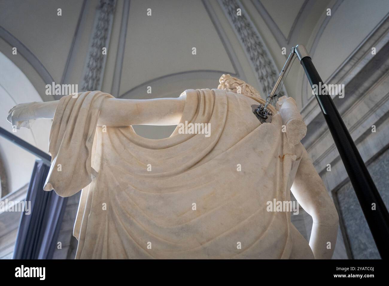 Vatican City, Vatican. 15th Oct, 2024. Details of the new support ...