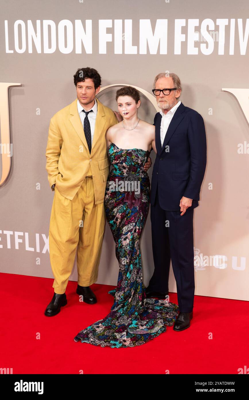 London, 15 October 2024, BFi London Film Festival, Red Carpet Arrivals ...