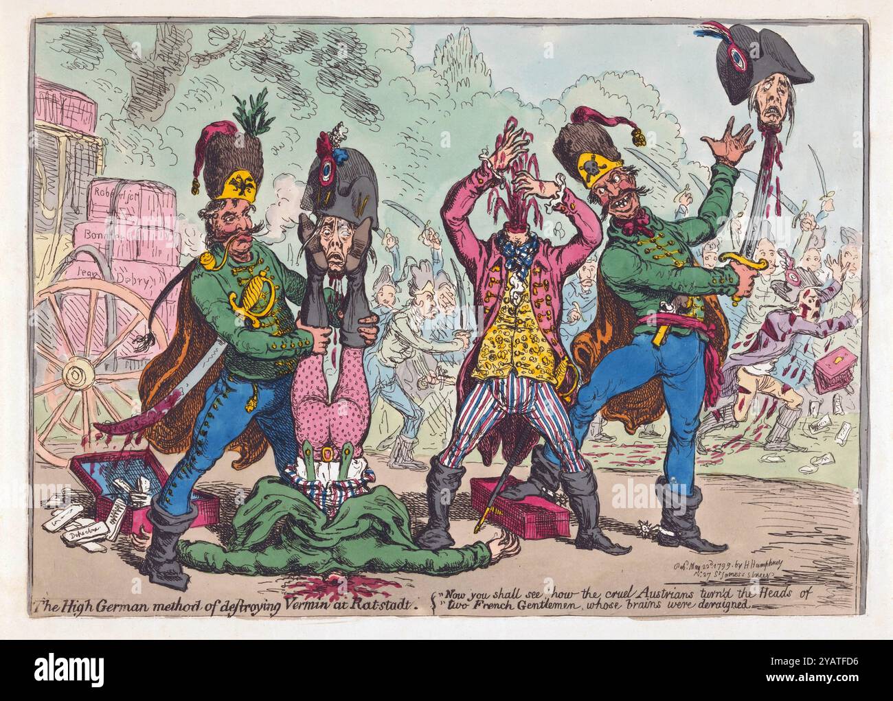 German political cartoon hi-res stock photography and images - Alamy