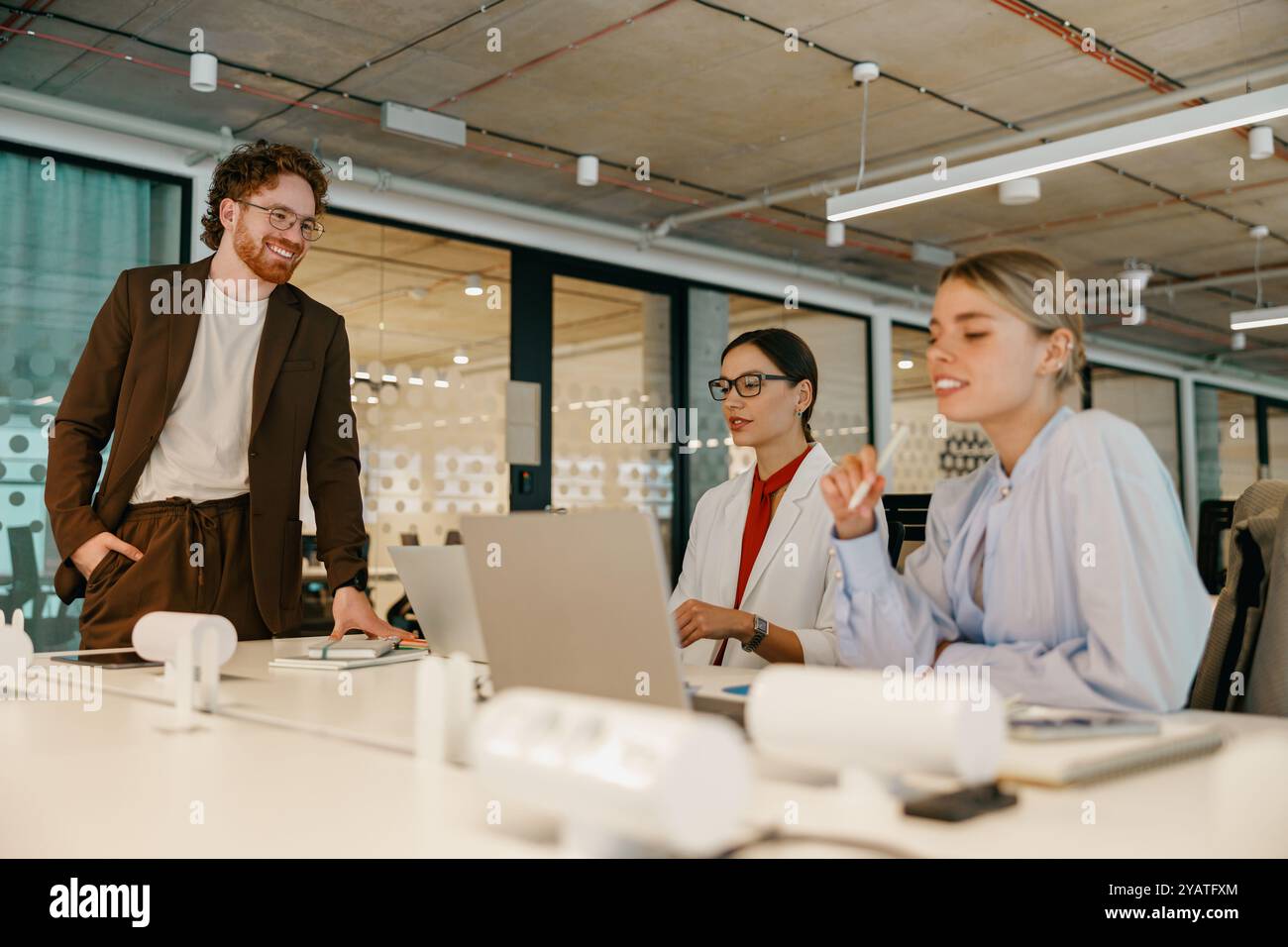 Effective Team Collaboration in a Modern Office Setting for Enhanced ...