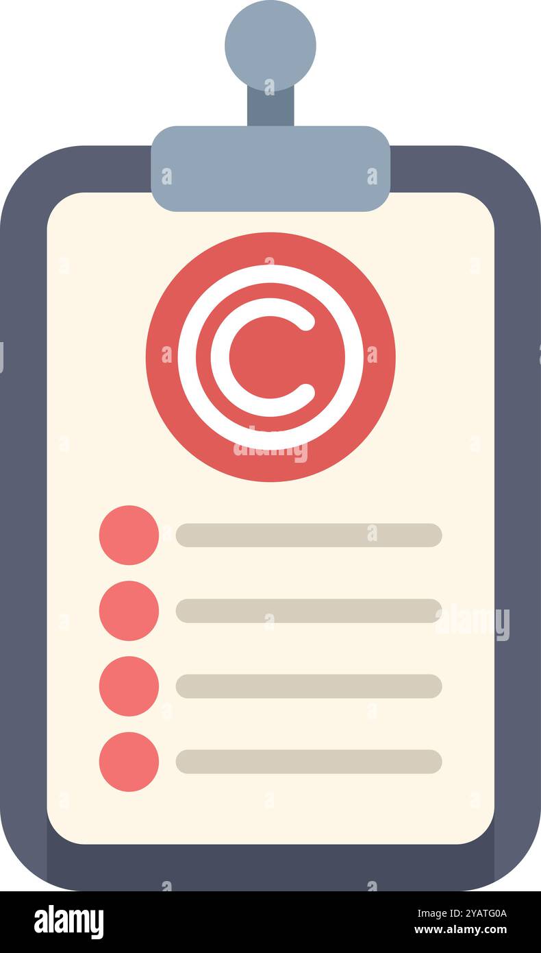 Copyright symbol close up Stock Vector Images - Alamy