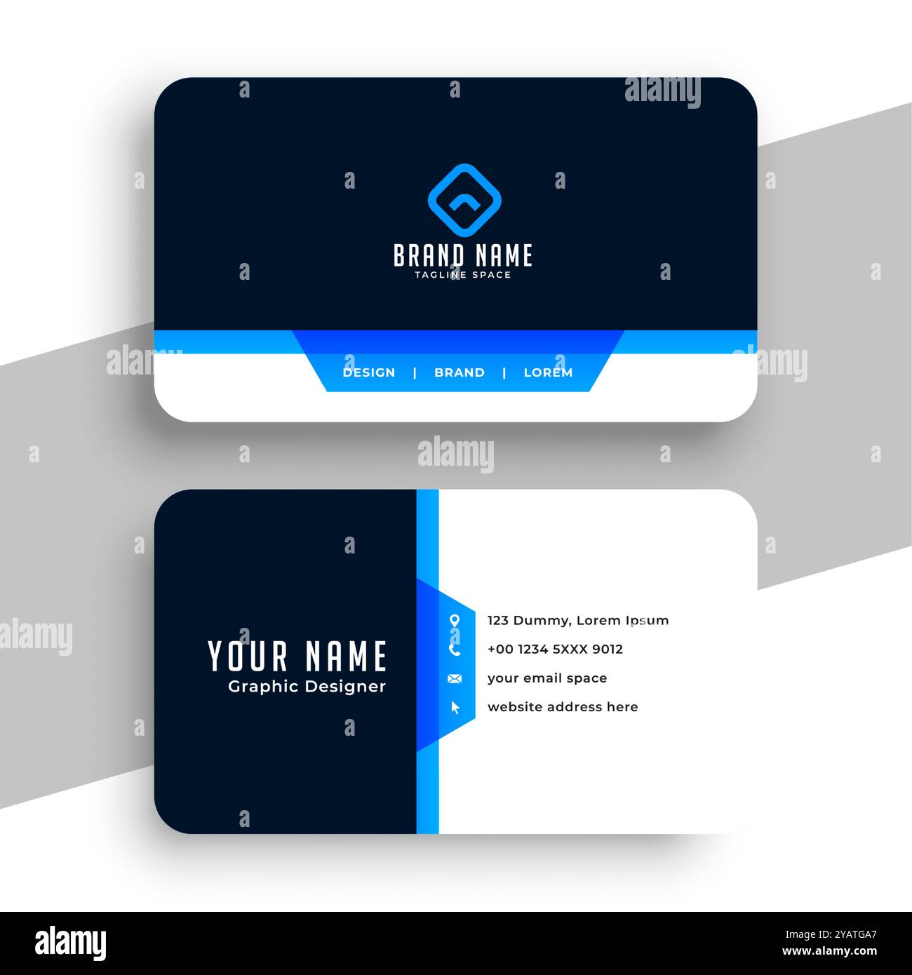 Identity card layout Stock Vector Images - Alamy