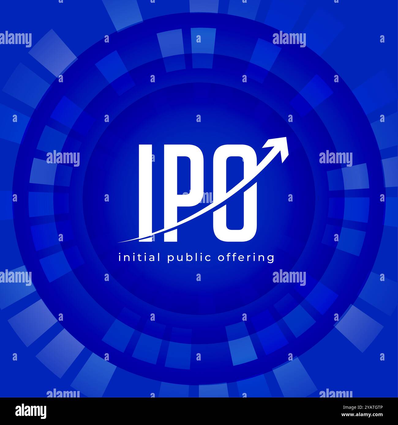 ipo initial public offering background for business success vector Stock Vector Image & Art - Alamy