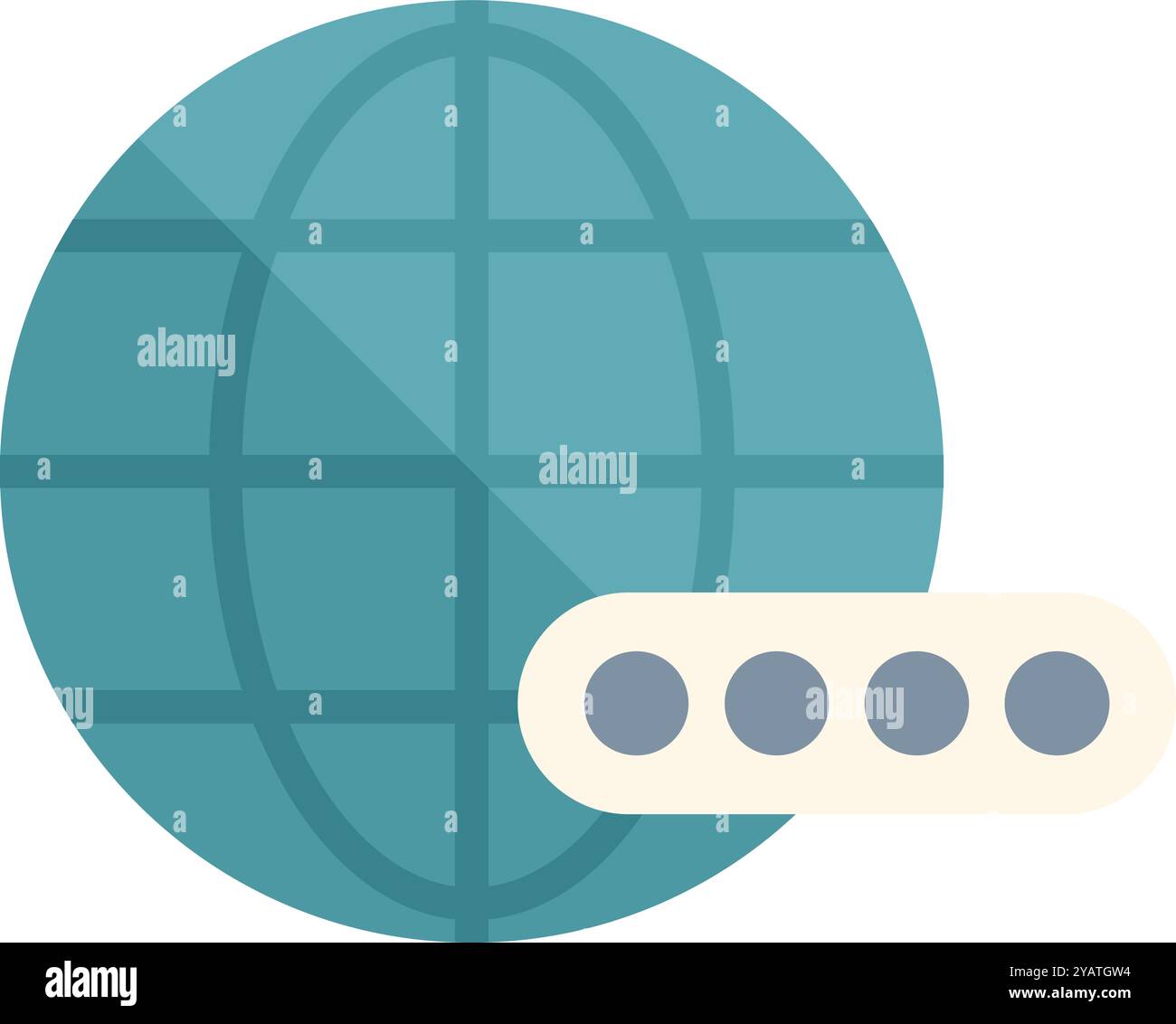 Cybersecurity globe Stock Vector Images - Alamy