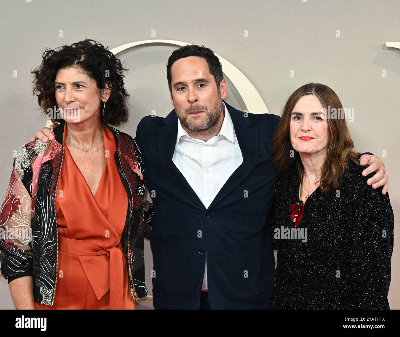 LONDON, UK. 15th Oct, 2024. Amanda Posey, Ben Taylor, Finola Dwyer ...