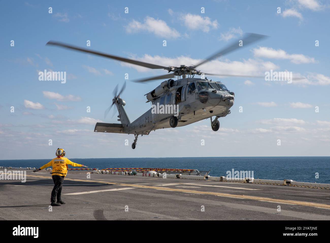 Aviation Boatswain's Mate (Handling) Second Class Alexis Parfait, from ...