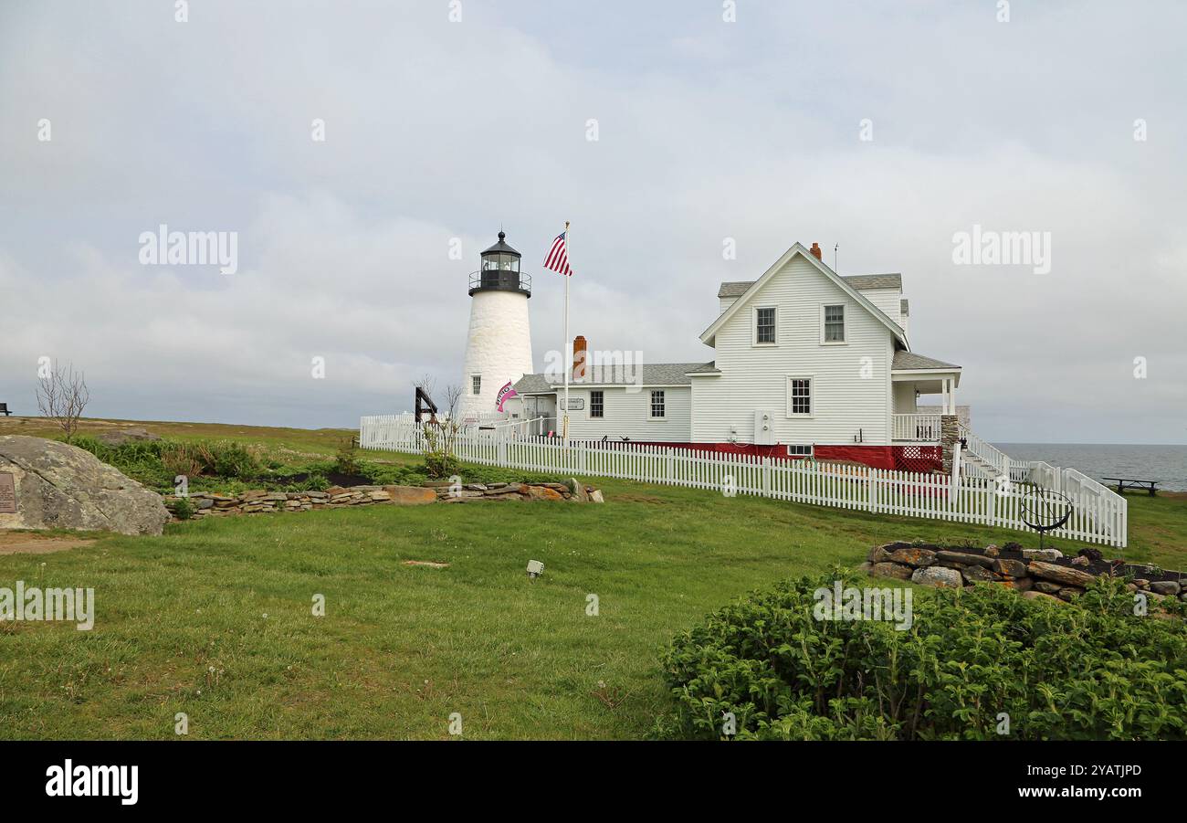 Pemaquid Point, Maine Stock Photo - Alamy