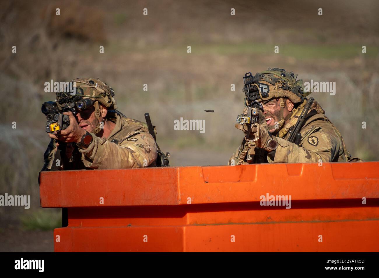 Soldiers from the 2nd battalion the light infantry hi-res stock ...