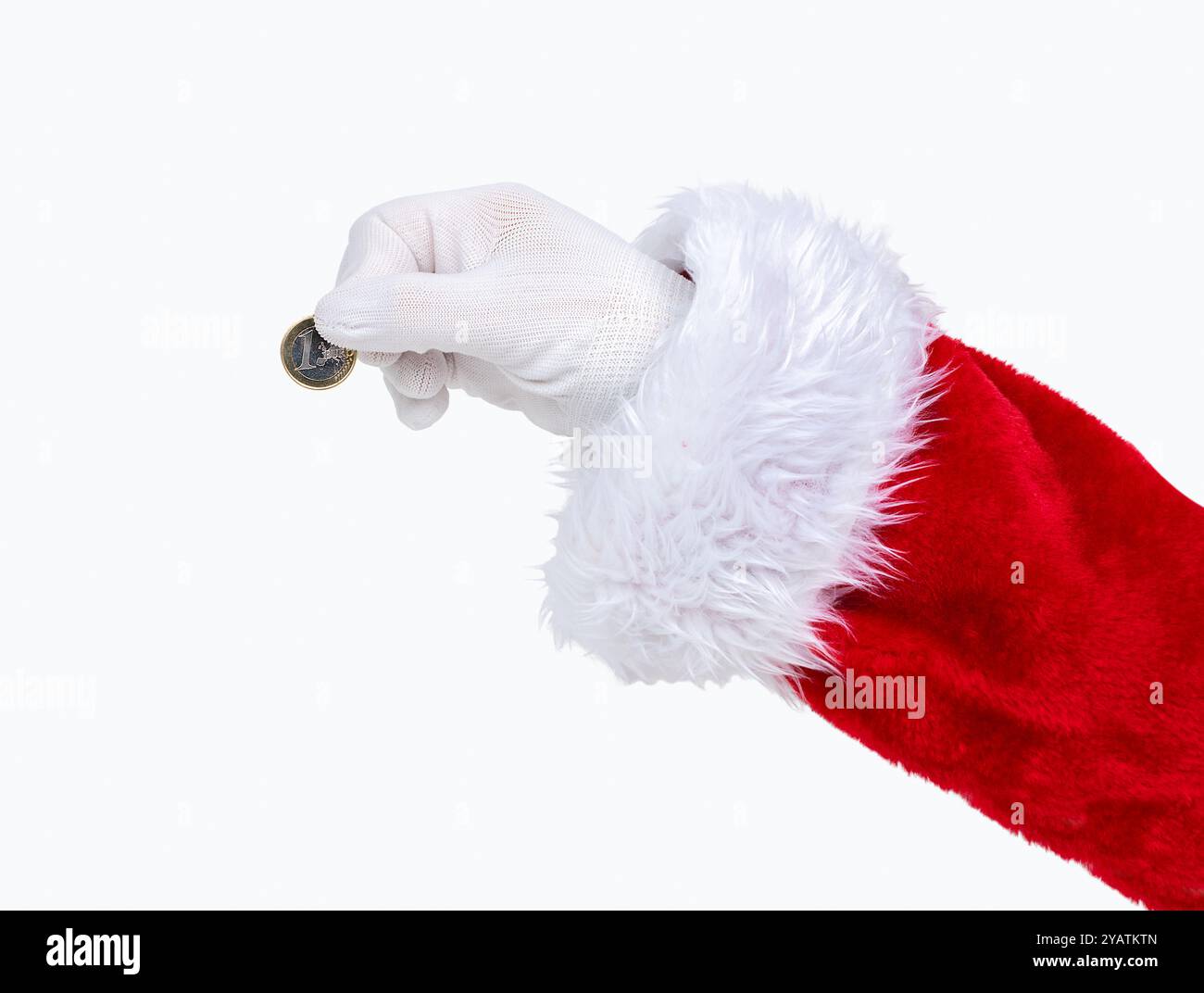 Hand holding putting coin hi-res stock photography and images - Alamy